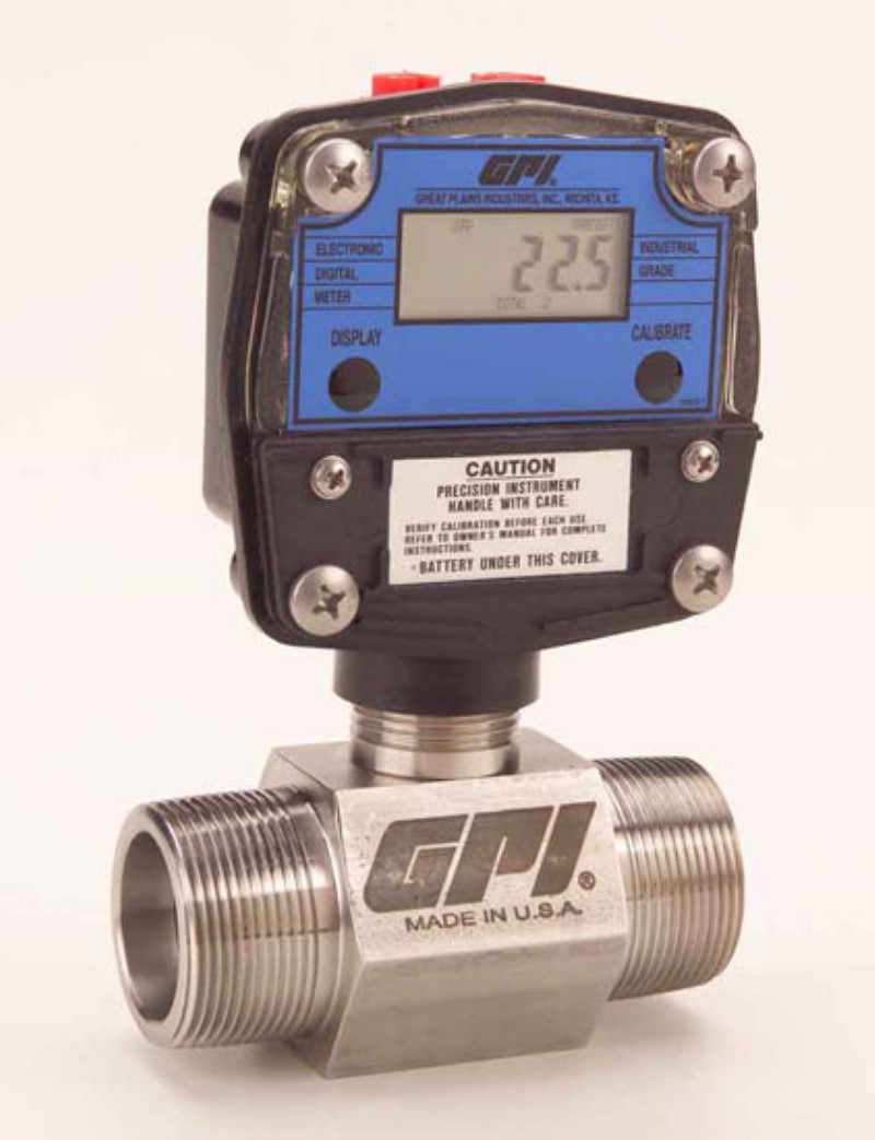 GNT-075S2-5 | 3/4" Precision Meter with Display & Pulse Out | G Series ...