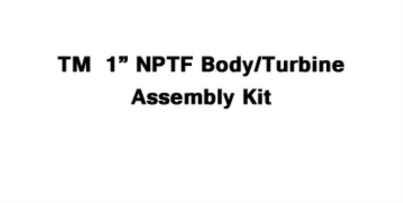TM 1" NPTF Body/Turbine Assembly Kit Flow Meter | Order TM 1" NPTF Body ...